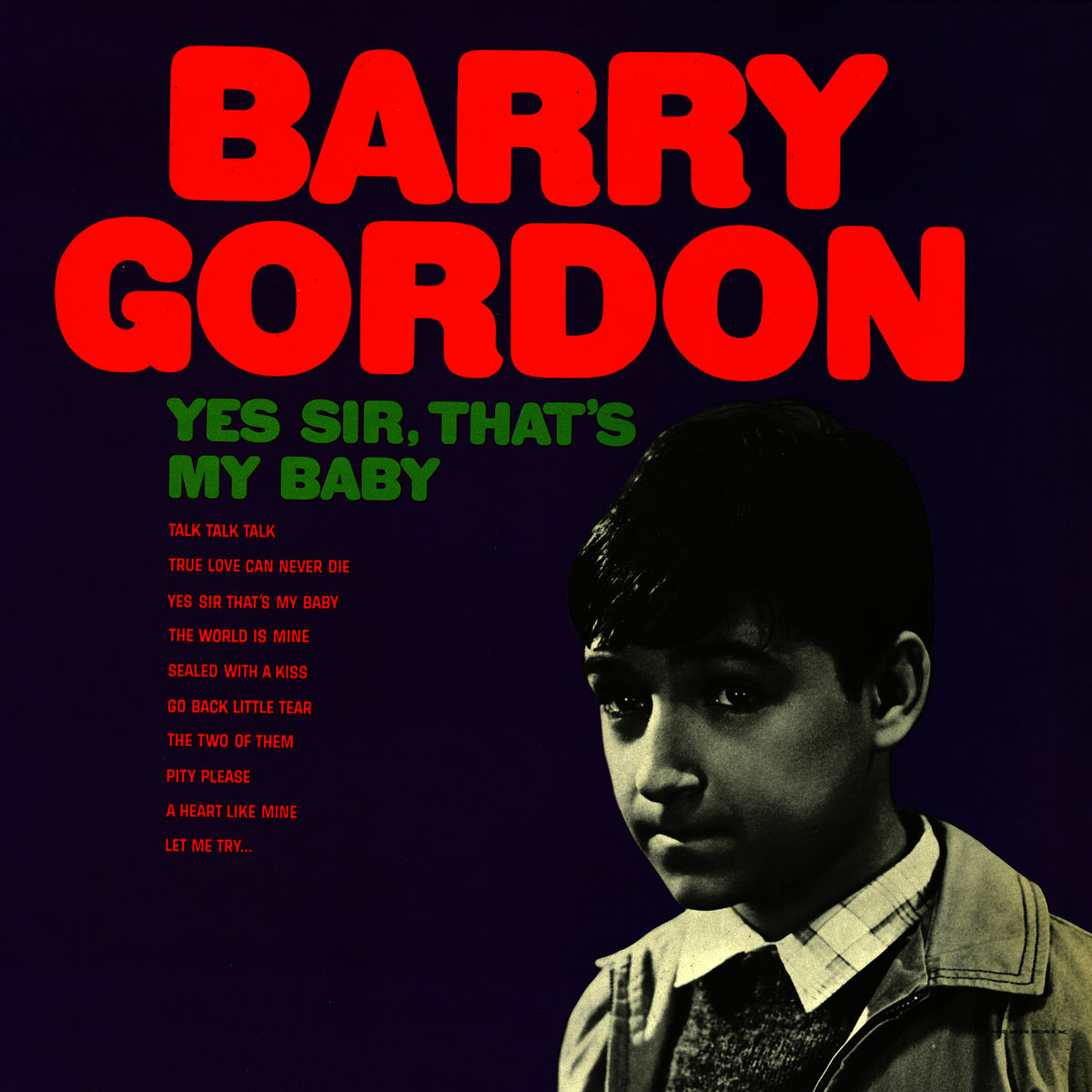 Barry Gordon Singer