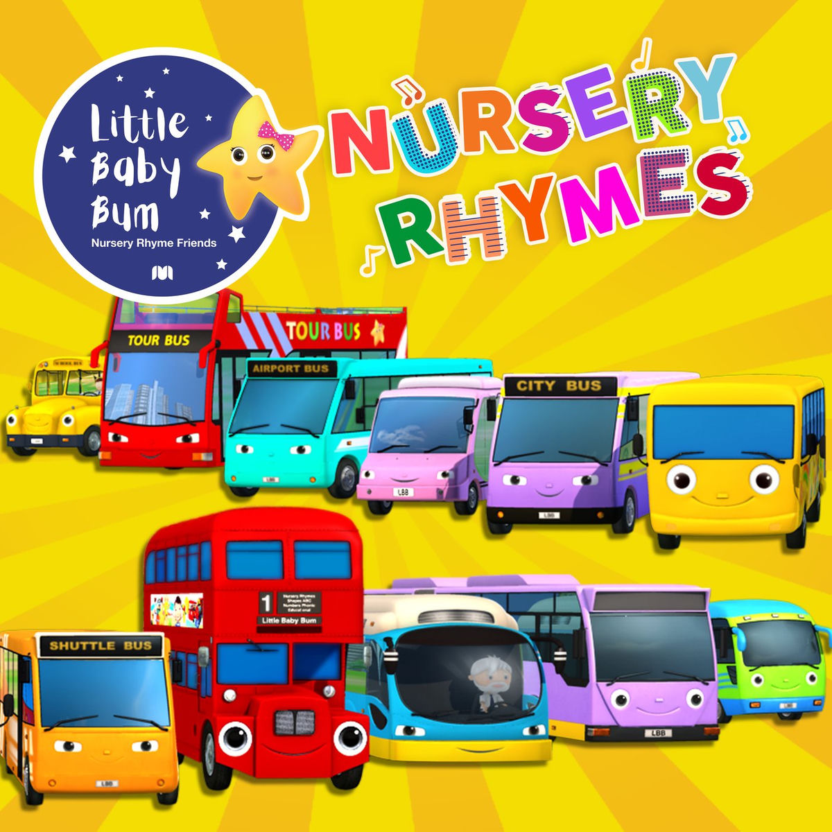 Baby Bum Colourful Bus