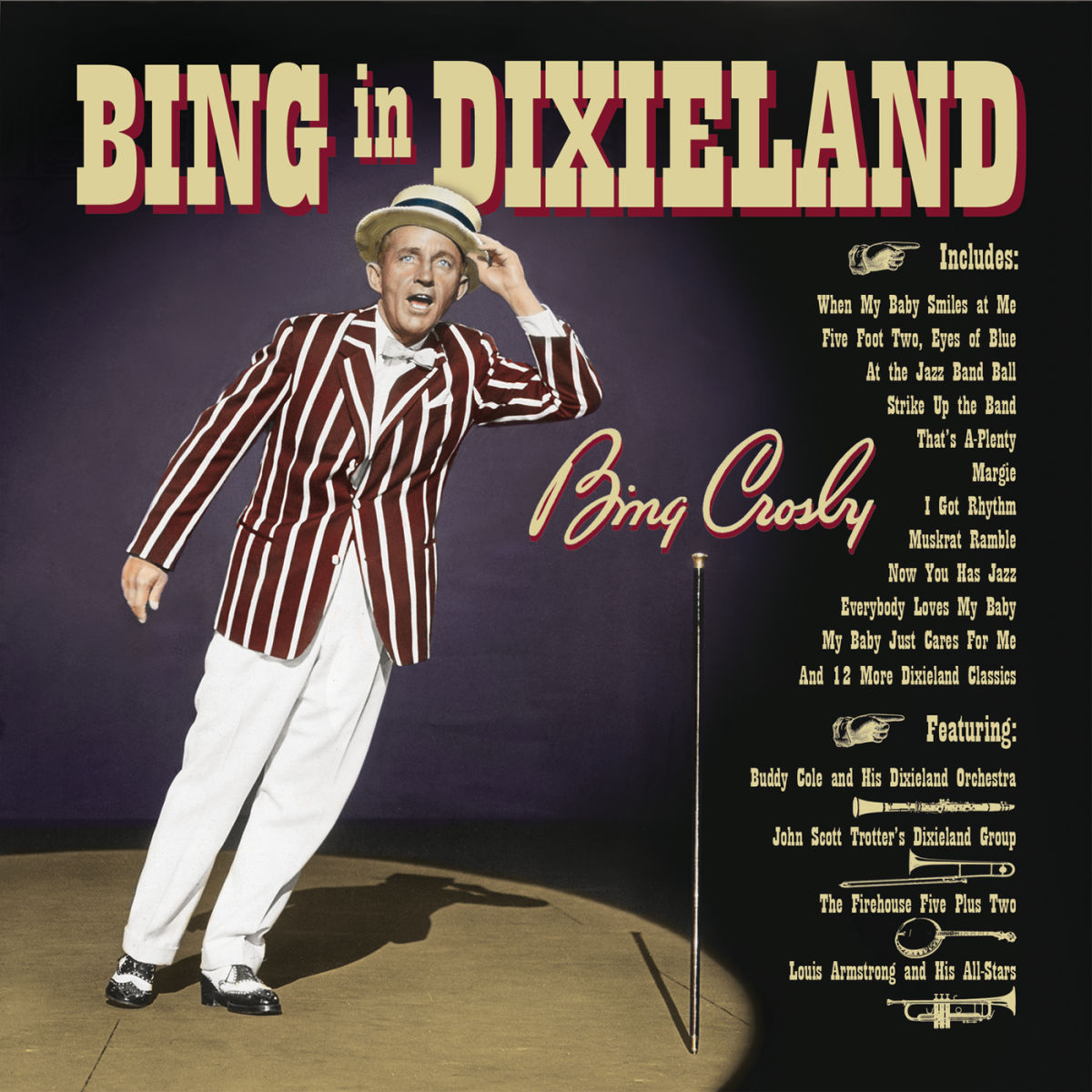 Bing Crosby Album Covers Bing Crosby White Christmas Let It Snow!